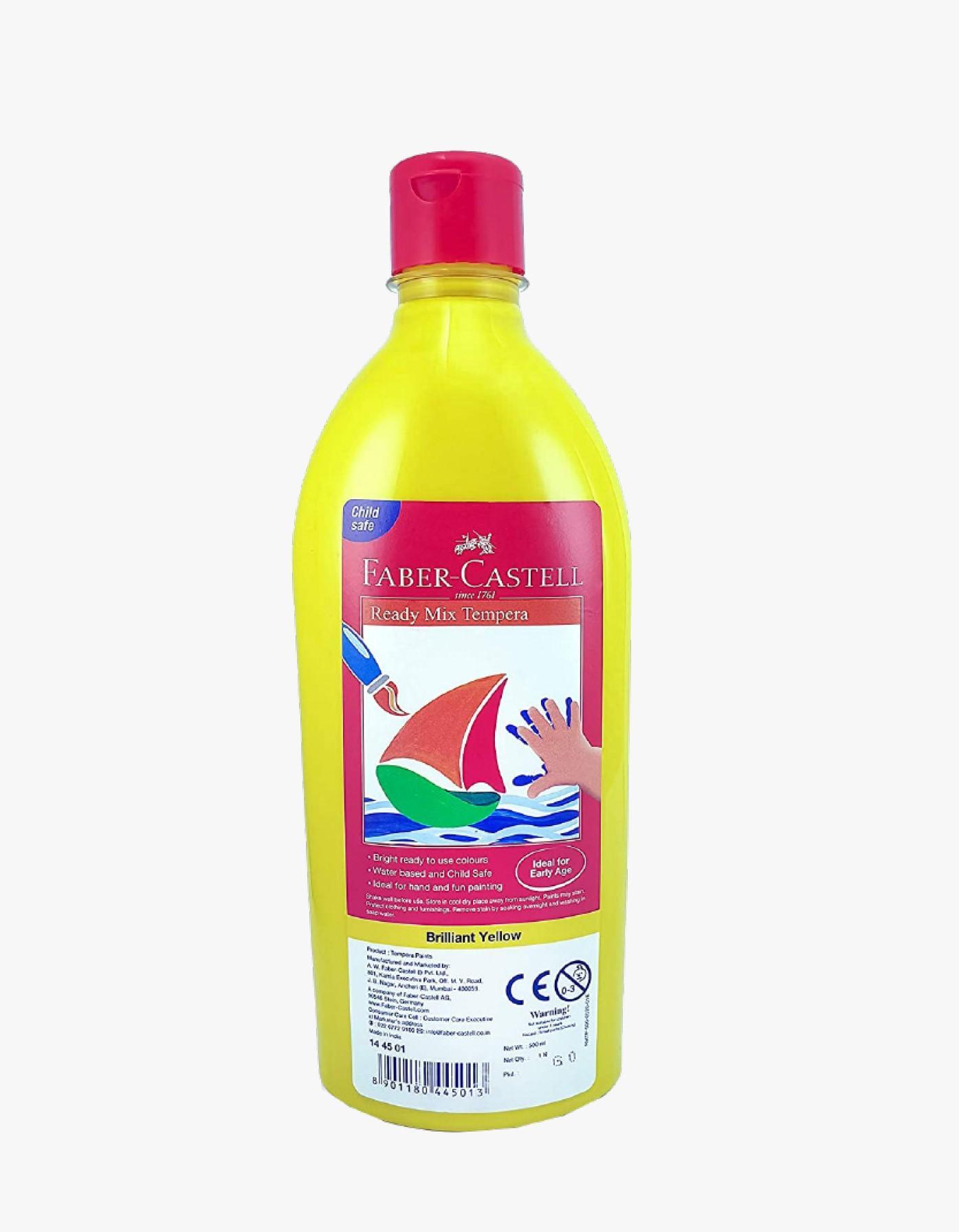 TEMPRA - FUN PAINTS 500ML YELLOW - Cool Kidz